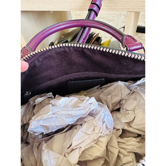 Coach | Bags | Coach Country Floral Medium Rowan Satchel Crossbody ...